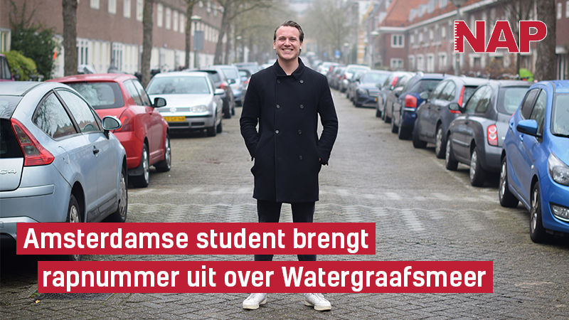 Amsterdamse student brengt rapnummer uit over Watergraafsmeer | Nieuw ...
