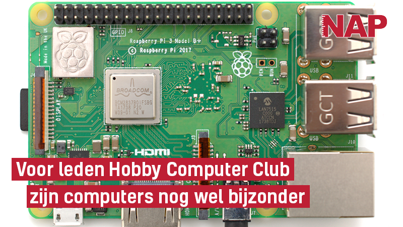 Voor leden van de Hobby Computer Club zijn computers nog wel bijzonder ...